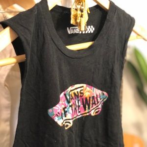 Vans | Tops | Vans Crop Tank | Poshmark